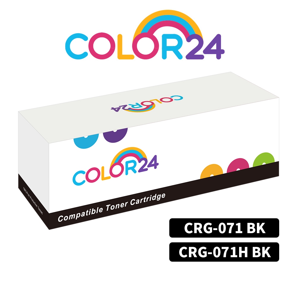 COLOR24 for Canon CRG-071 CRG-071H BK 相容碳粉 碳粉 碳粉匣 MF275dw | 蝦皮購物