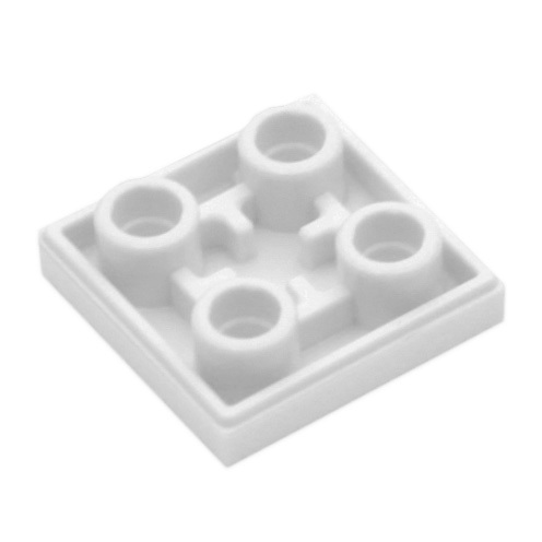 COOLPON｜這是樂高®LEGO®的正版零件 白色 2x2 Inverted 11203 6013866 反向 平滑板 | 蝦皮購物