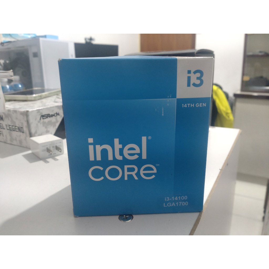 intel i3-14100 CPU 聯強代理商貨(保固約剩1年，含原廠散熱器) | 蝦皮購物