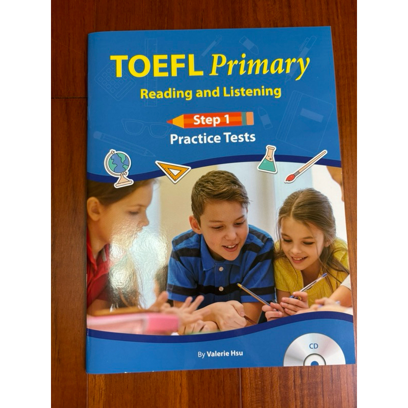 全新 TOEFL Primary Practice Tests Step 1 (附CD) | 蝦皮購物