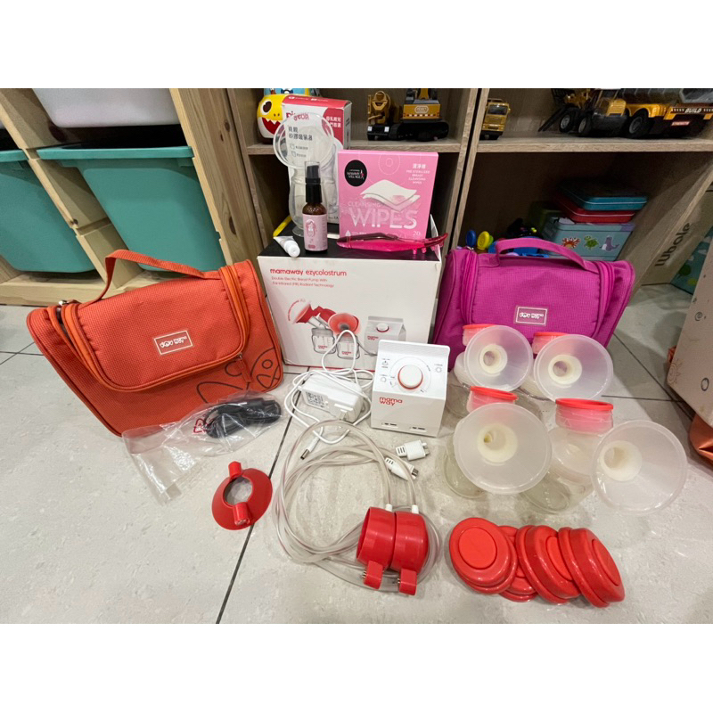 （二手）媽媽餵 mamaway 電動擠奶器 擠乳器 | 蝦皮購物