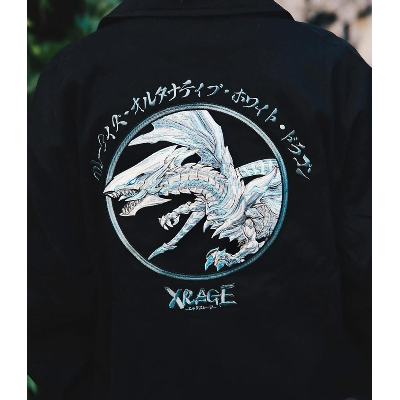 Xrage 遊戲王 青眼亞白龍 工裝外套 2XL全新 | 蝦皮購物