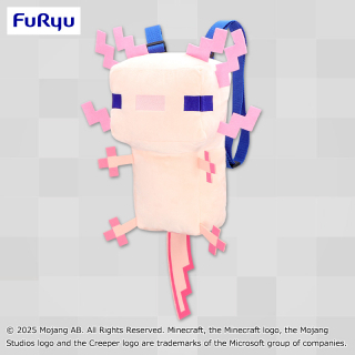 【楓の窩】5月預購 FuRyu minecraft 麥塊 -娃娃包包- 蠑螈 六角恐龍【日版】 | 蝦皮購物