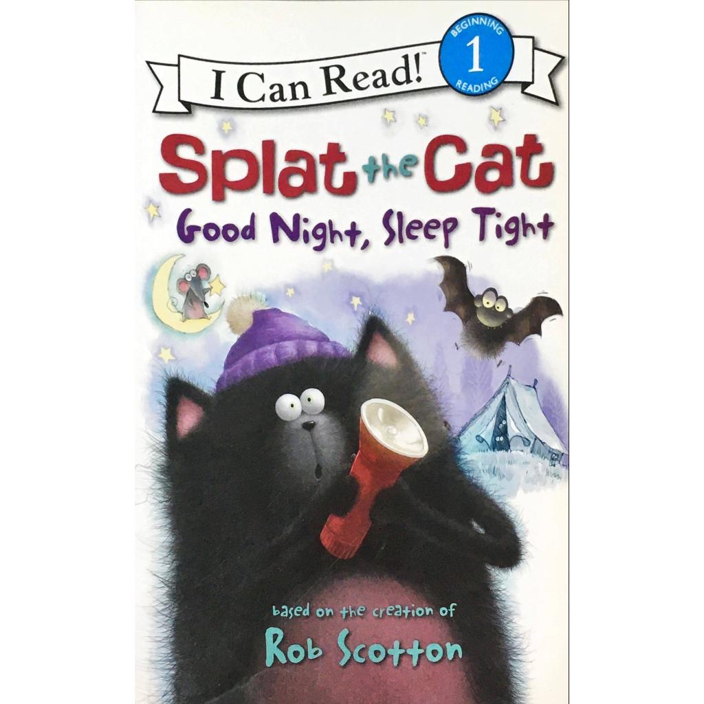 🐱Splat the Cat： Good Night, Sleep Tight (I Can Read Level 1) | 蝦皮購物
