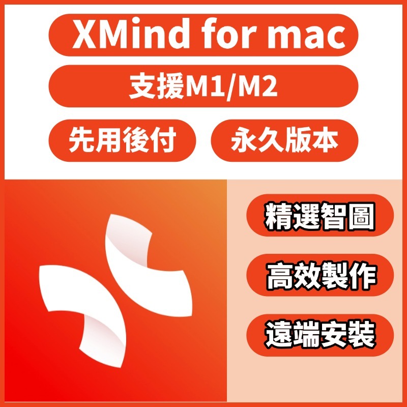 「永久使用」XMind for Mac 電腦軟體 思維導圖 腦圖 魚骨圖 矩陣圖 畫圖軟體 辦公軟體 | 蝦皮購物
