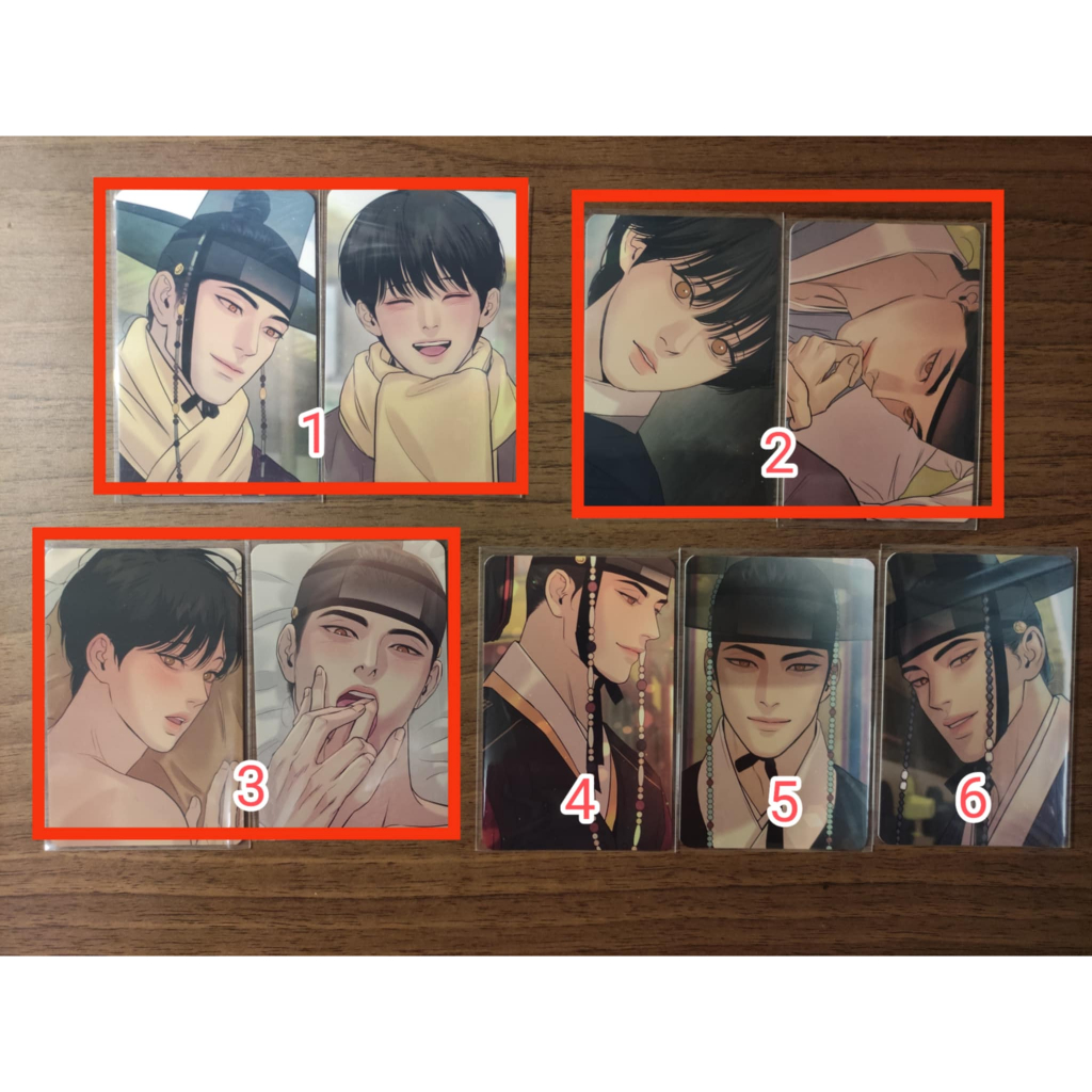 BL韓漫小卡 夜畫帳 Byeonduck LEZHIN/BOMTOON | 蝦皮購物