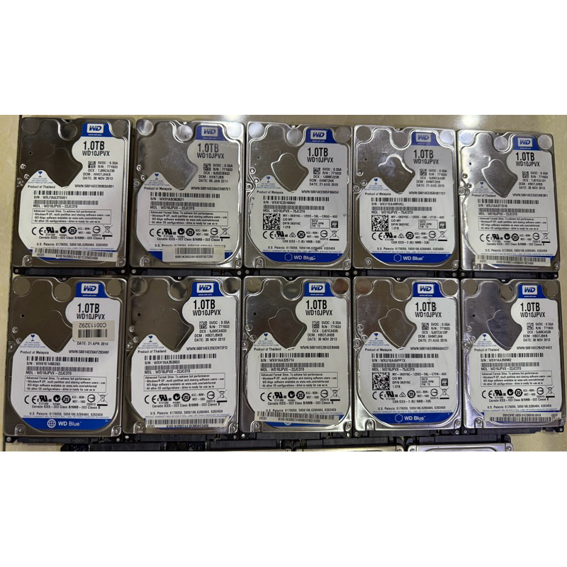 二手良品 2.5吋 hdd 傳統式 sata 硬碟 500g 640g 750g 1tb 2tb 筆電用 sata介面 | 蝦皮購物