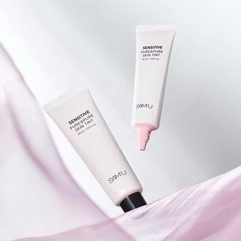 新品現貨 SAM'U 莎繆 Samu素顏霜舒緩平衡純净素顔隔離霜 30ml 素顏霜 自然提亮 養膚素顏霜 隔離 | 蝦皮購物
