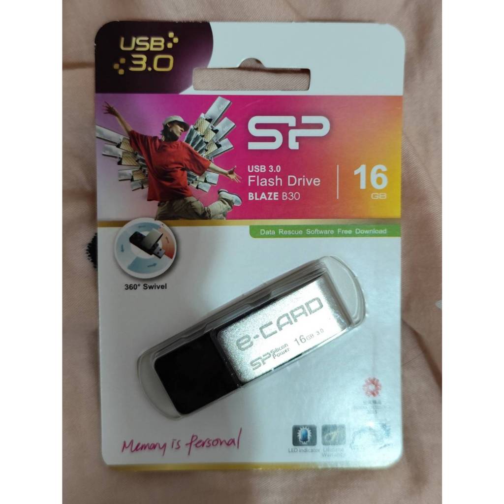 SP 廣穎 Blaze B30 16GB 晶鑽奢華 USB3.2隨身碟 尊爵黑 四向定位旋動 | 蝦皮購物