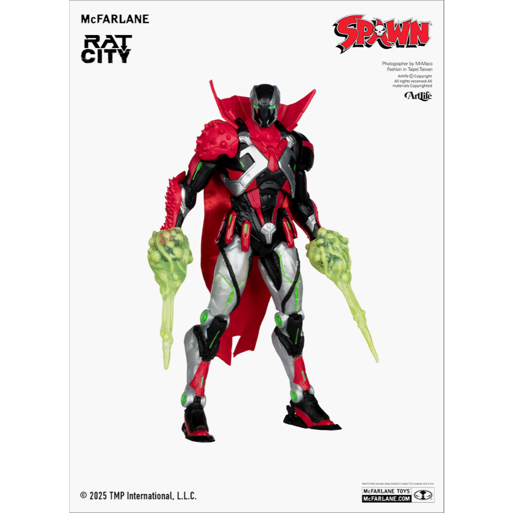 Artlife ㊁ McFarlane Rat City SPAWN WV8 DEVIANT 麥法蘭 閃靈悍將 | 蝦皮購物