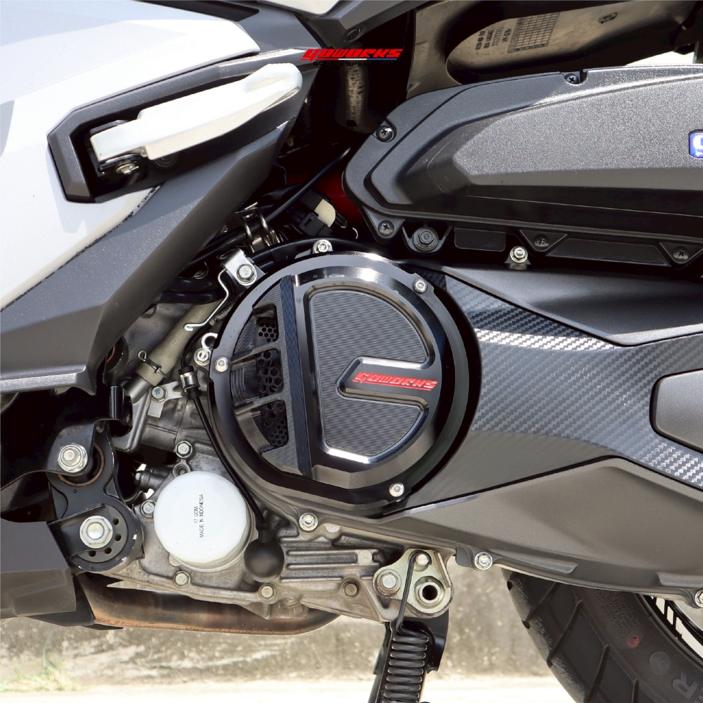 GOWORKS ADV350 FORZA350 鋁合金傳動蓋 傳動前蓋 傳動罩 楓葉盤 普立盤 傳動外蓋 傳動 傳動裝飾 | 蝦皮購物
