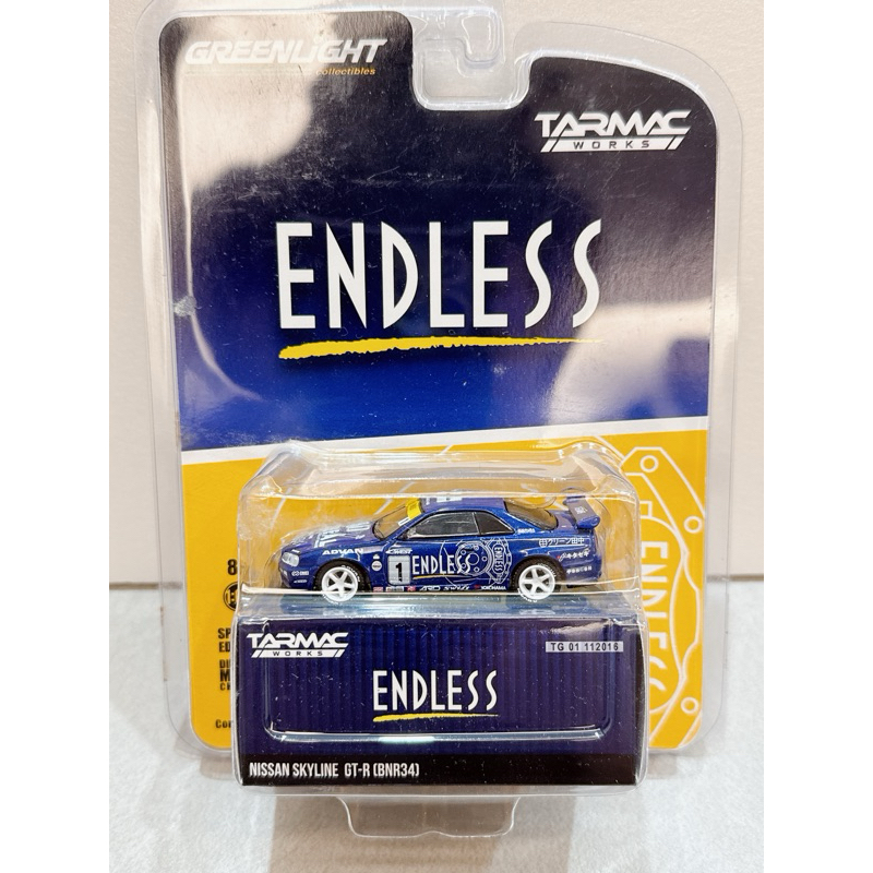 Greenlight 綠光 TARMAC ENDLESS nissan GTR R34 | 蝦皮購物