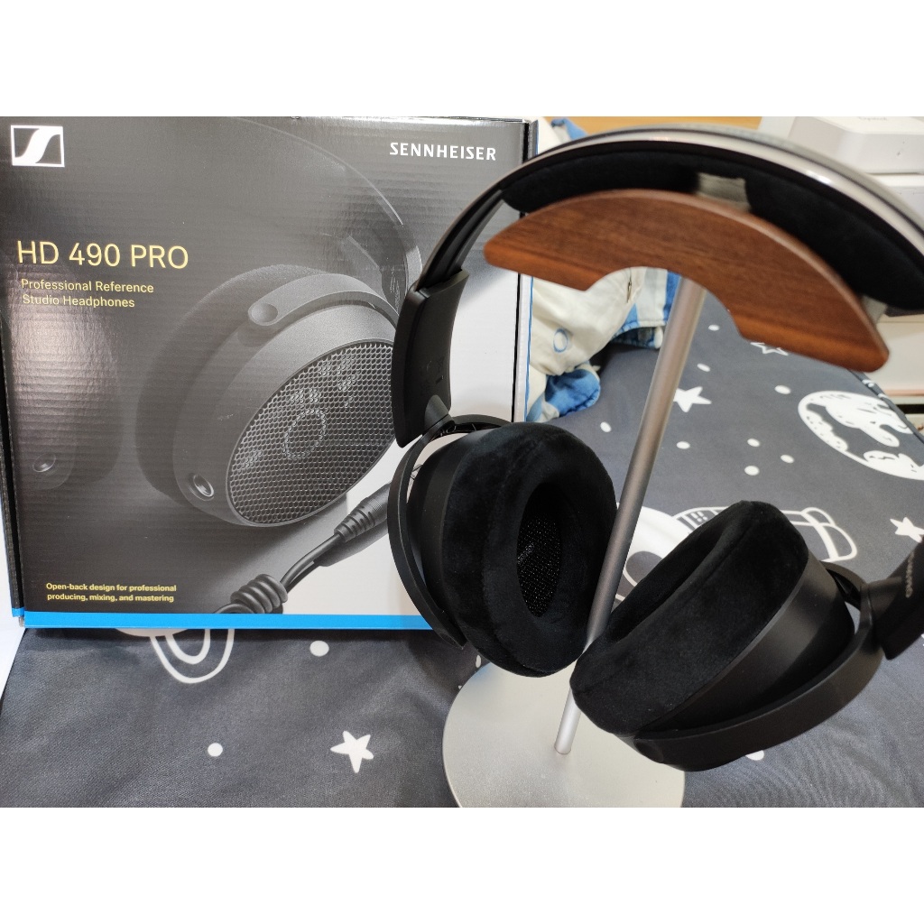 Sennheiser HD490 PRO 監聽耳機 9成5新 今年4月購買 另附4.4原廠平衡線 耳罩式耳機 | 蝦皮購物