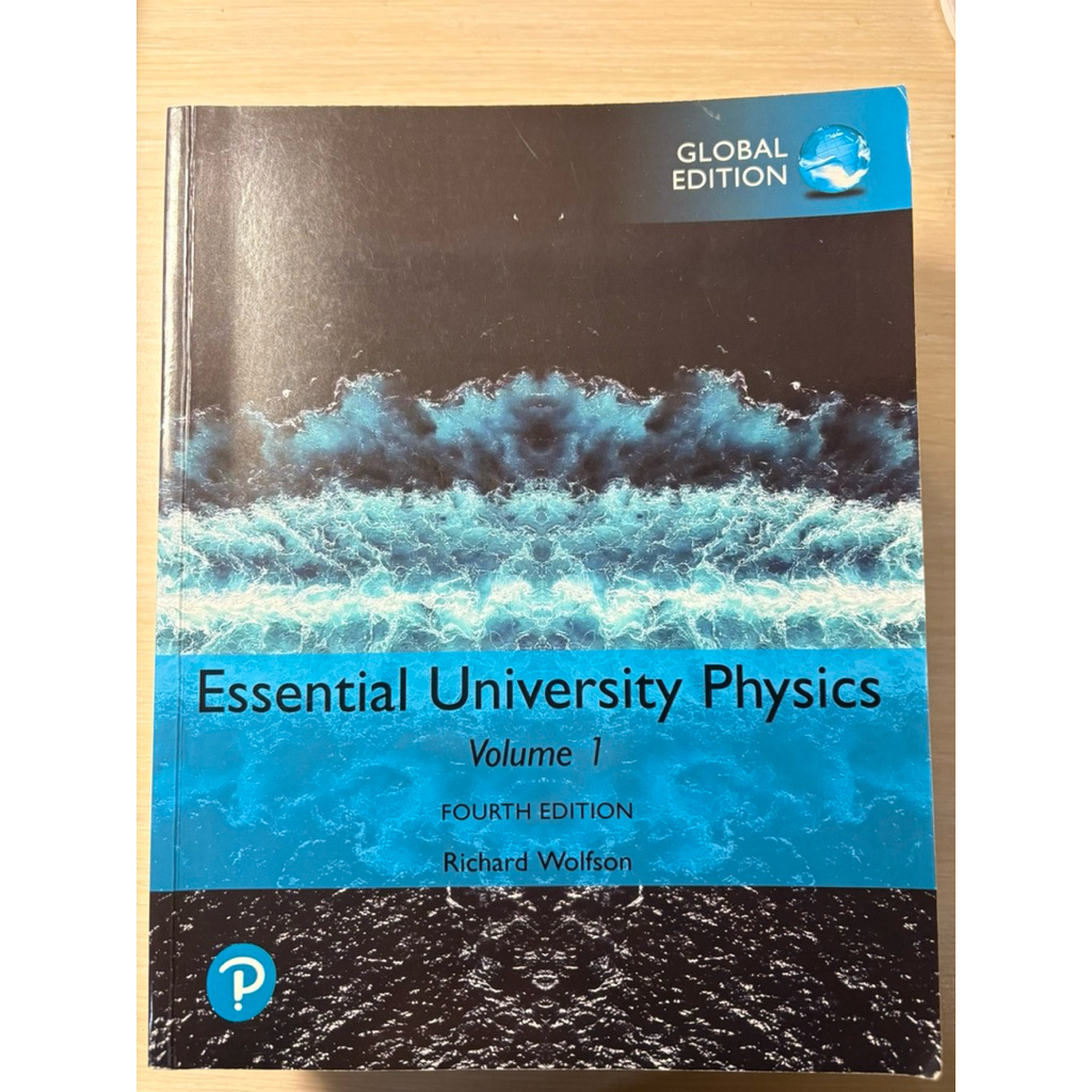 現貨！Essential University Physics Volume1普通物理 原文書 9成新 | 蝦皮購物