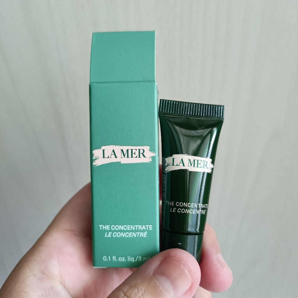 【全新買就送小禮】LA MER 海洋拉娜 濃萃雙重修護精華3ml 隨身瓶 便宜賣 | 蝦皮購物