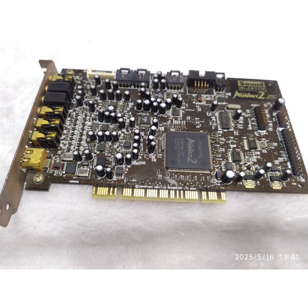 Sound Blaster Audigy 2 ZS 7.1聲道音效卡 | 蝦皮購物