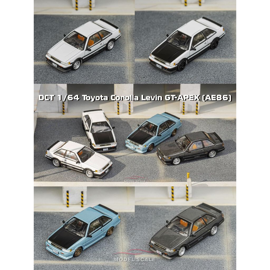 【模例】DCT 1/64 Toyota Corolla Levin GT-APEX (AE86) | 蝦皮購物