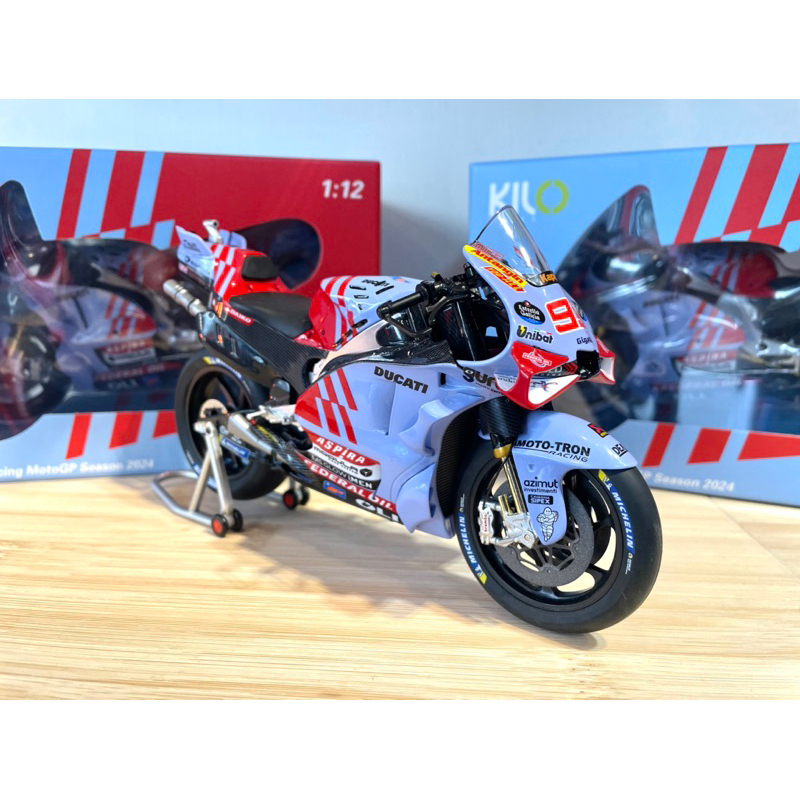 🇭🇺KILOworks Team Motogp GRESINl Racing 1/12 mm93 廠車 金屬鋅合金模型車 | 蝦皮購物