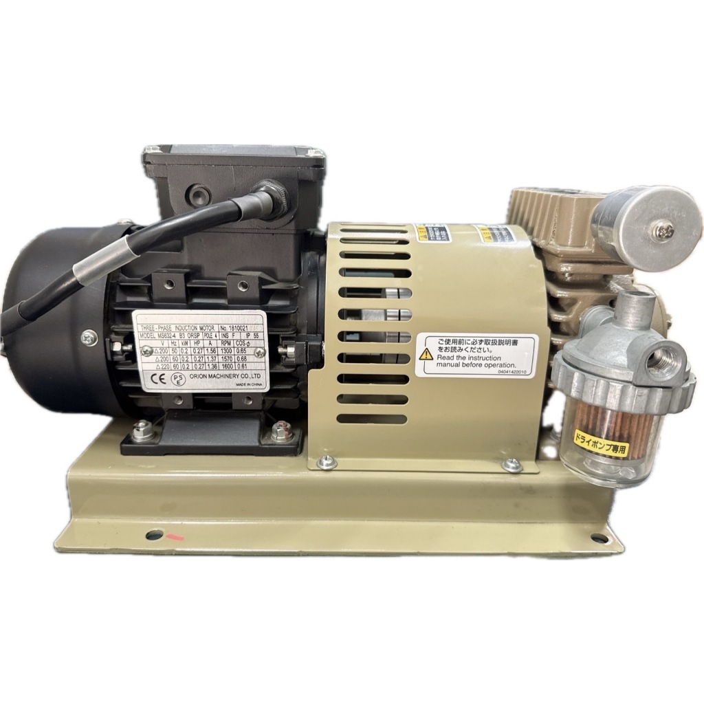 日本ORION DRY PUMP KHB200A-304A-G1(3HP)標準型乾式真空幫浦 | 蝦皮購物