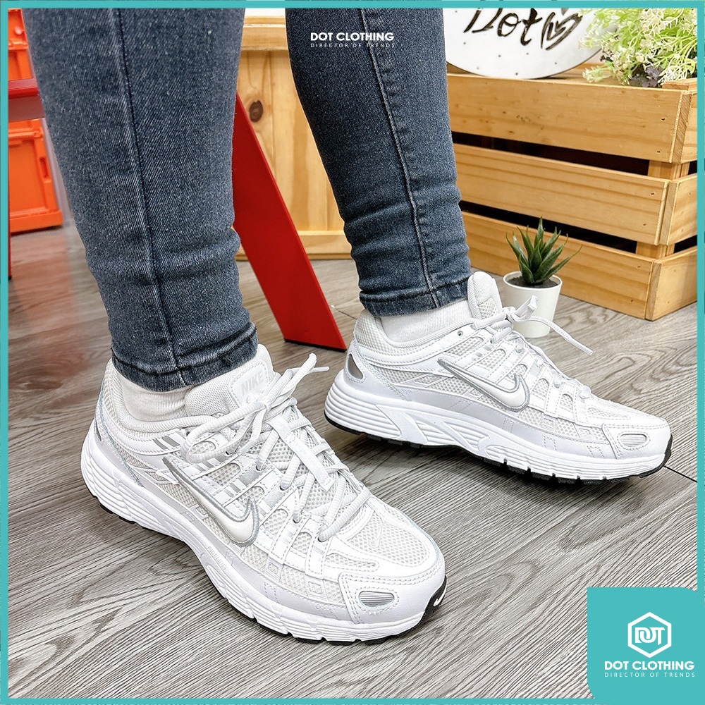 DOT 小物 Nike P-6000 GS 超輕量 運動 走路 銀白 白灰 慢跑鞋 女鞋 HV5064-003 | 蝦皮購物