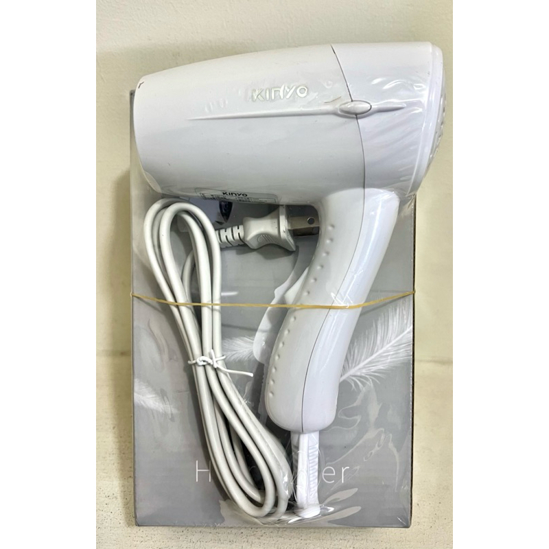 KINYO KH-181 白色 金葉 輕巧型吹風機 2檔溫控 過熱自動斷電 體積小巧方便攜帶 吹風機 | 蝦皮購物