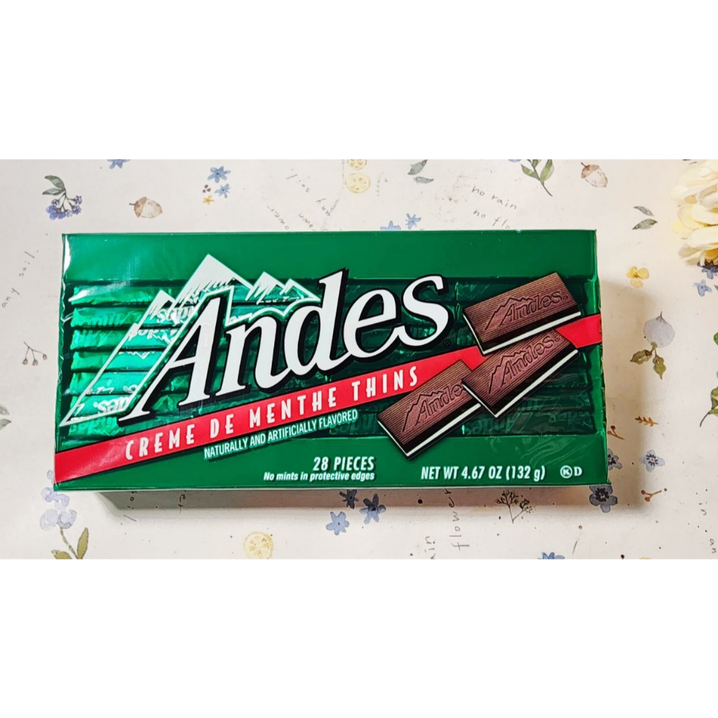 美國安迪士單薄荷風味可可片132G(效期2026/03/10)市價149元特價89元 | 蝦皮購物