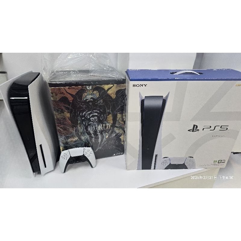 《二手》PS5 光碟版主機 CFI-1118A + FF16典藏版 | 蝦皮購物