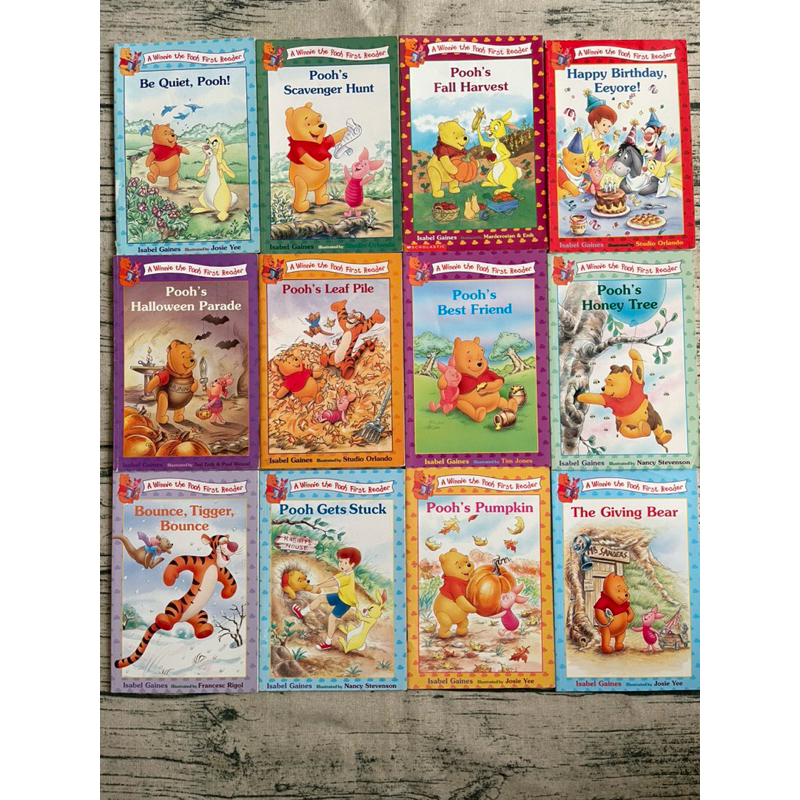 （二手書）Winnie the Pooh First Reader小熊維尼讀本一批 | 蝦皮購物