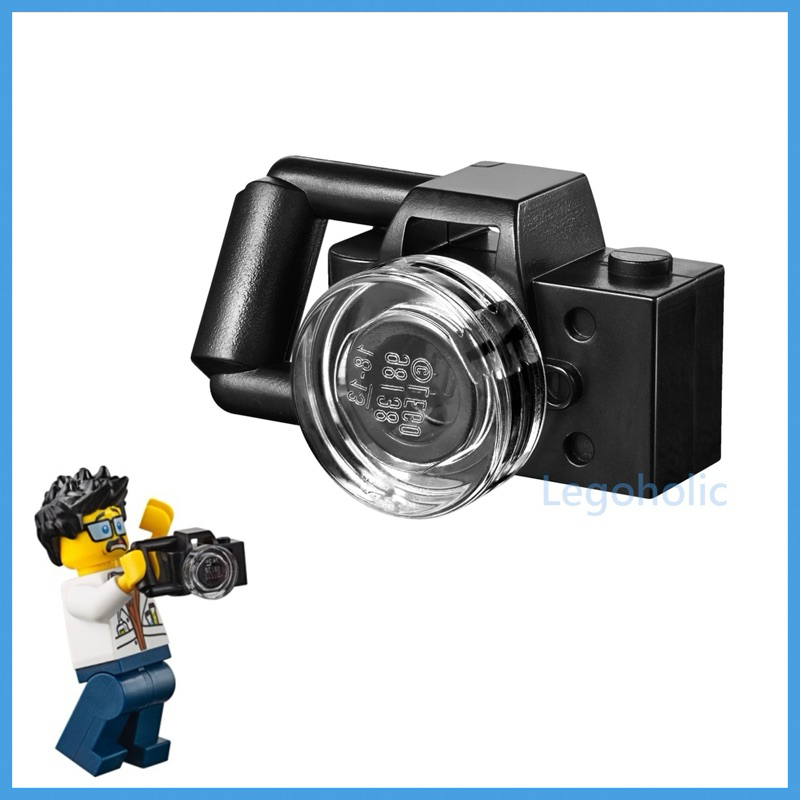 LEGO 樂高 30089 黑色 深天空藍 相機 照相機 配件 全新品 4106552 | 蝦皮購物