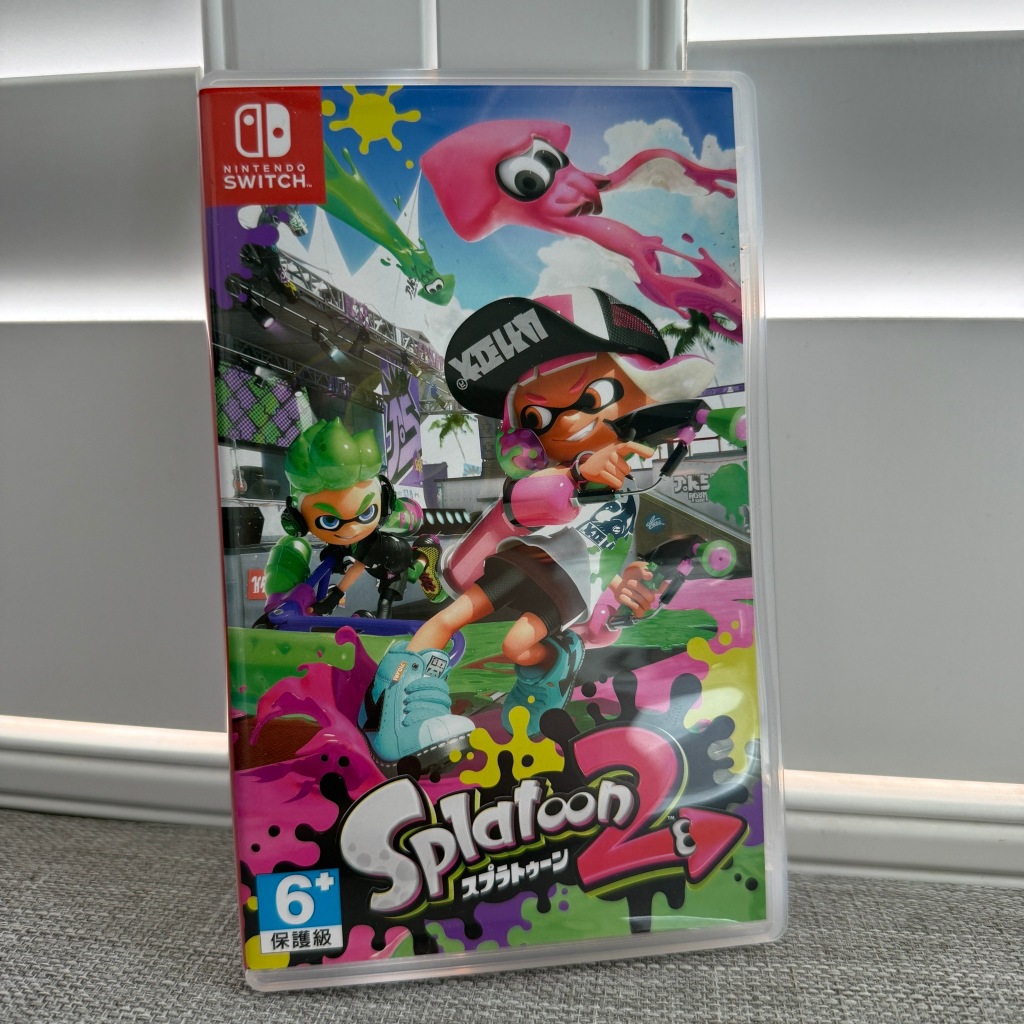 《二手》任天堂 Nintendo Switch NS 漆彈大作戰2 斯普拉遁 Splatoon2 遊戲片 | 蝦皮購物