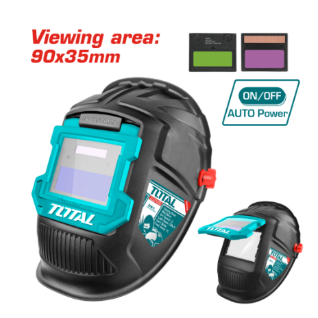 【TOTAL】 TSP9309 自動變光焊接面罩 電銲面罩 焊接頭盔 電銲 感光式 | 蝦皮購物