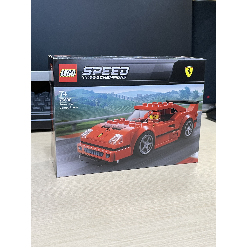 【最龜毛的心態】全新 樂高 LEGO #75890 法拉利 F40 6格 六格 SPEED系列 | 蝦皮購物