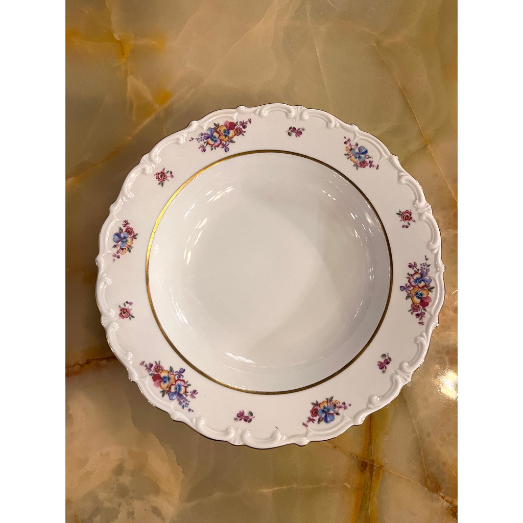 #19世紀 德國KAHLA手描金浮雕邊深盤 『1937 ~ 1957』『輕微使用痕跡』#525025 | 蝦皮購物