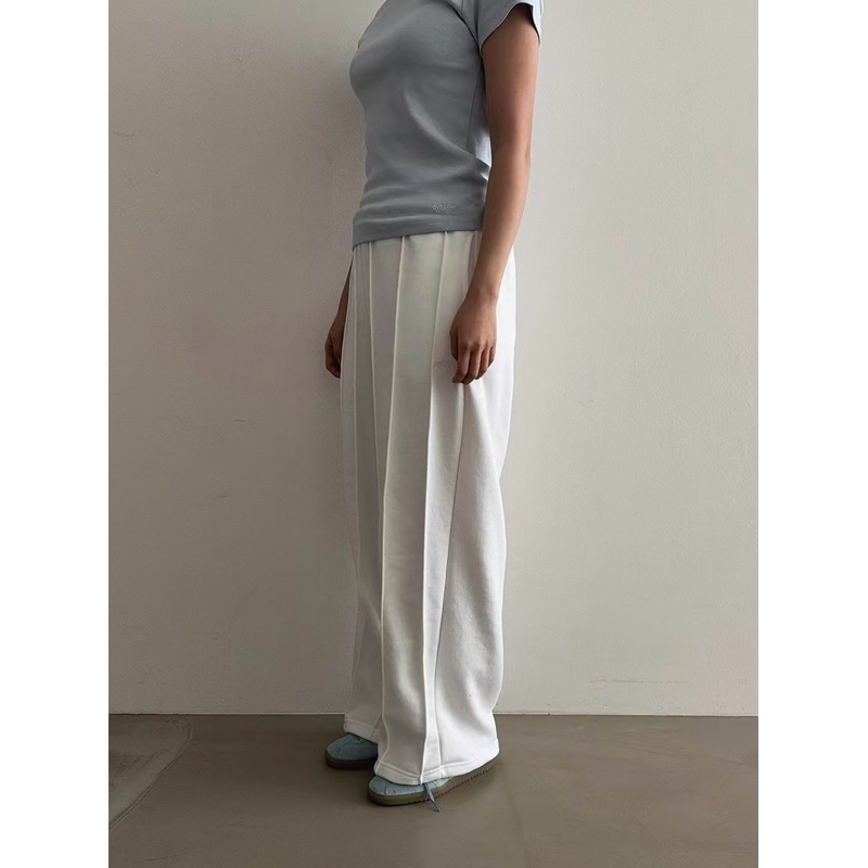 halo選物 韓國RAWOO拼接線條綿長褲 4色 現貨+預購 | 蝦皮購物