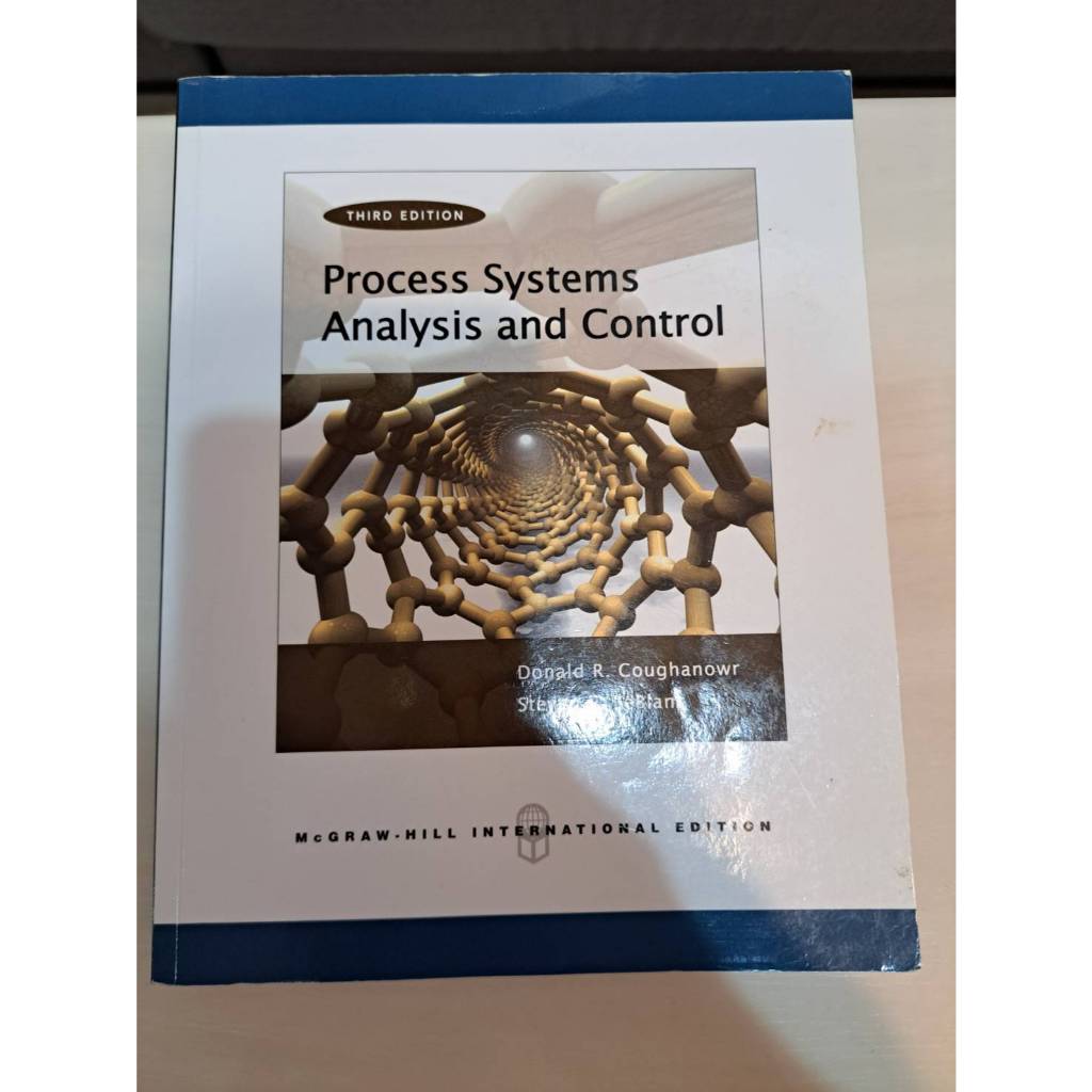 THIRD EDITION Process Systems Analysis and Control(程序控制課本） | 蝦皮購物