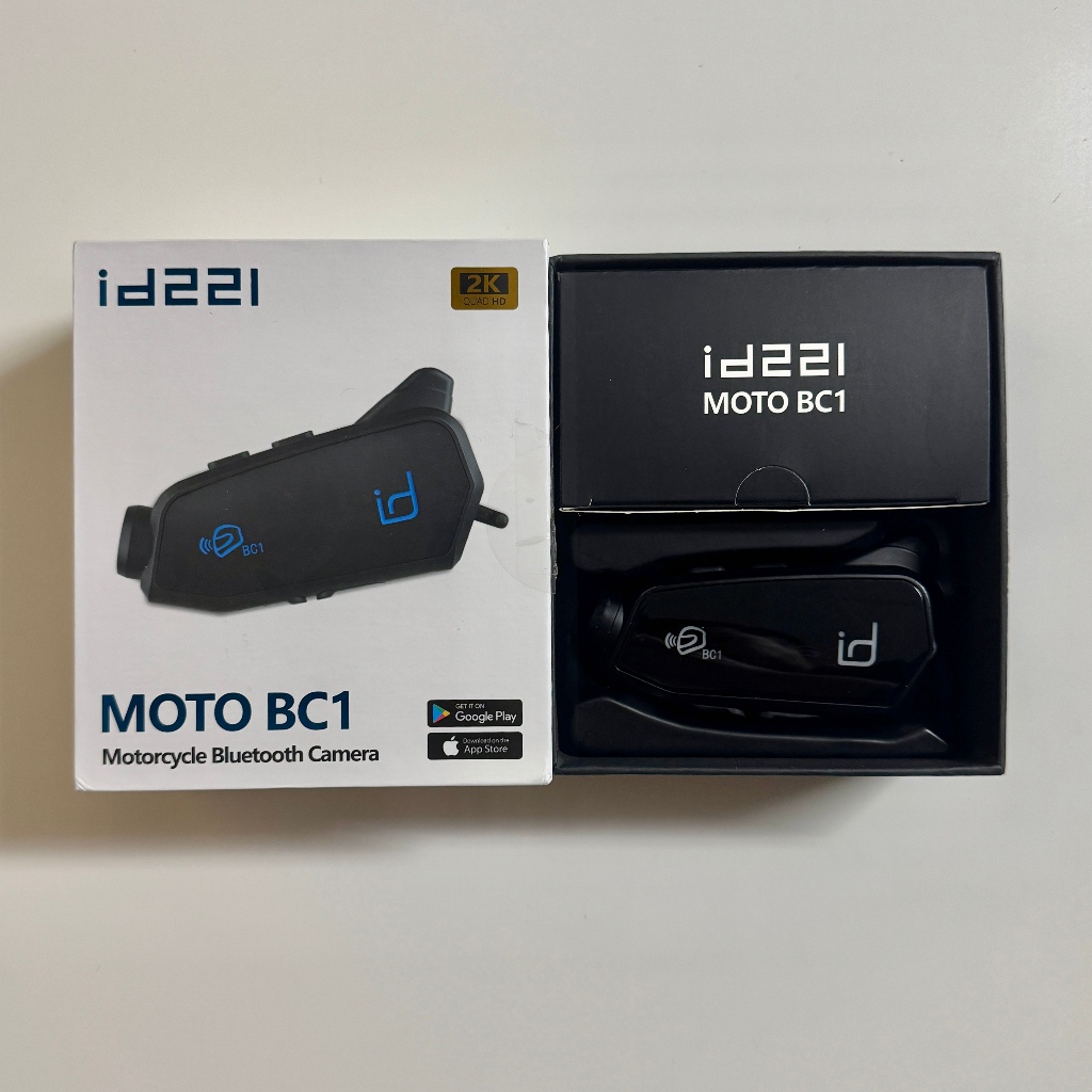【9成新】id221 Moto BC1 行車紀錄器 安全帽藍芽耳機 導航 送記憶卡32G | 蝦皮購物