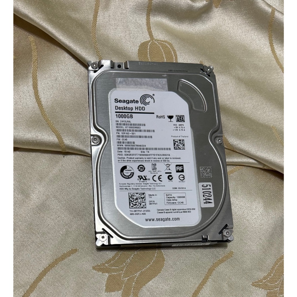 Seagate 500G 1000G 1T HDD 3.5吋 SATA硬碟 WD 內接硬碟 | 蝦皮購物