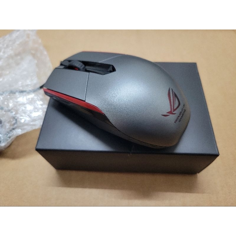 ASUS 滑鼠 ROG Sica 電競 全新 華碩 有線 鐵灰 敗家之眼 | 蝦皮購物