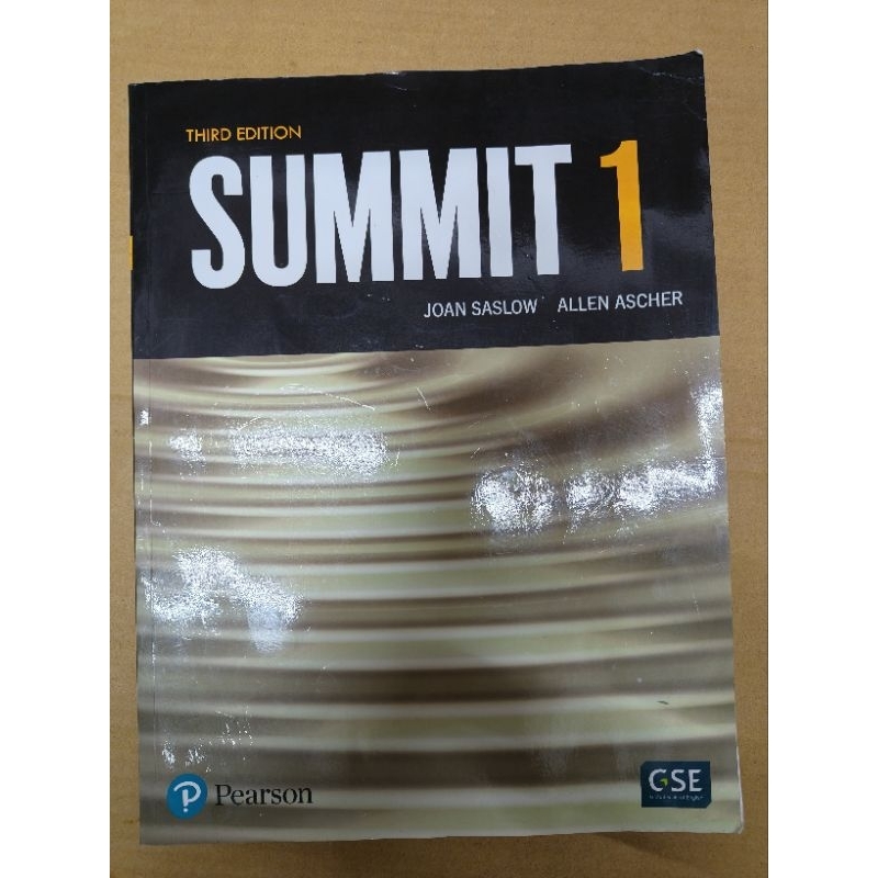 Summit Level 1（3版）（二手，內文有部分筆記書，況如附圖） | 蝦皮購物