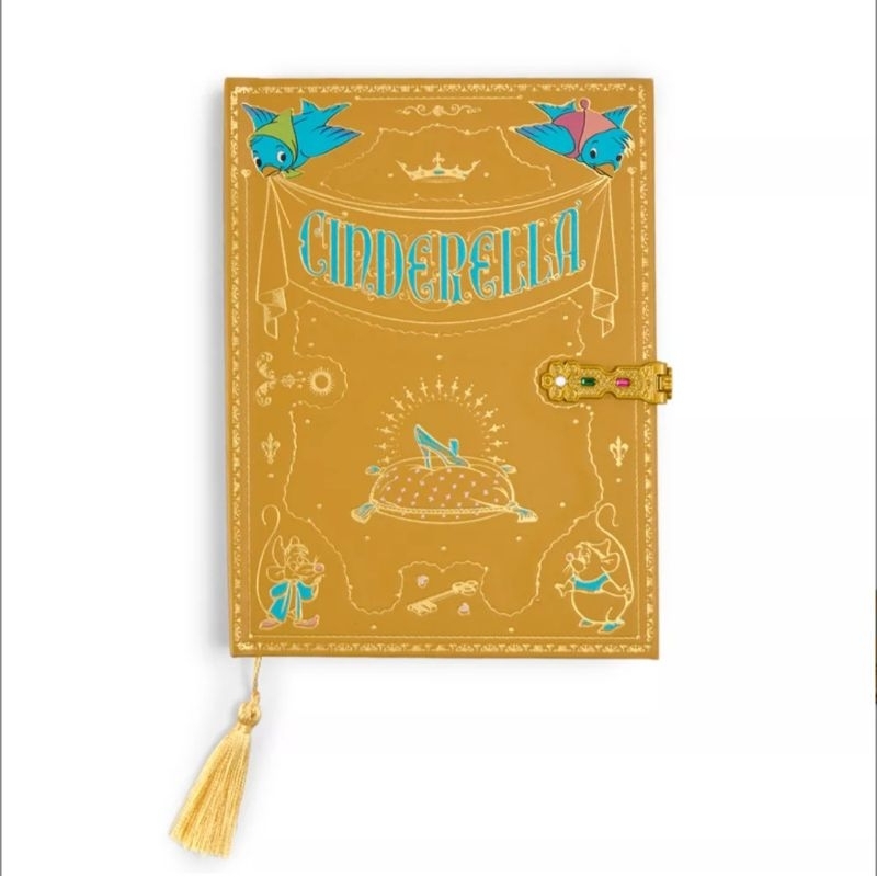 預購 仙履奇緣 灰姑娘 青鳥 傑克 葛斯 故事書造型 筆記本 日記本 disney store | 蝦皮購物