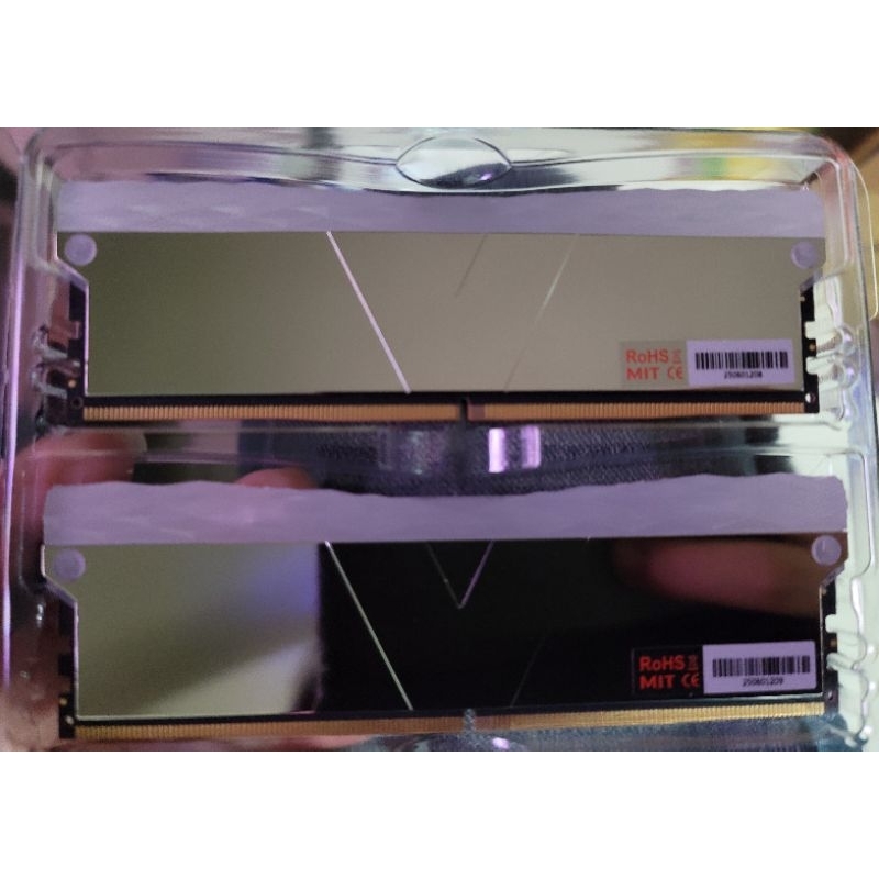 V-COLOR DDR5 48G(24×2) 8200M鏡面銀記憶體。 | 蝦皮購物