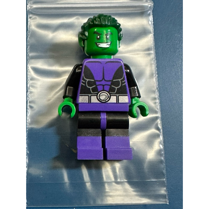 樂高 LEGO ⚠️二手 76035 Beast Boy 少年悍將人皮獸 (sh198) 二手 狀況良好如新 | 蝦皮購物