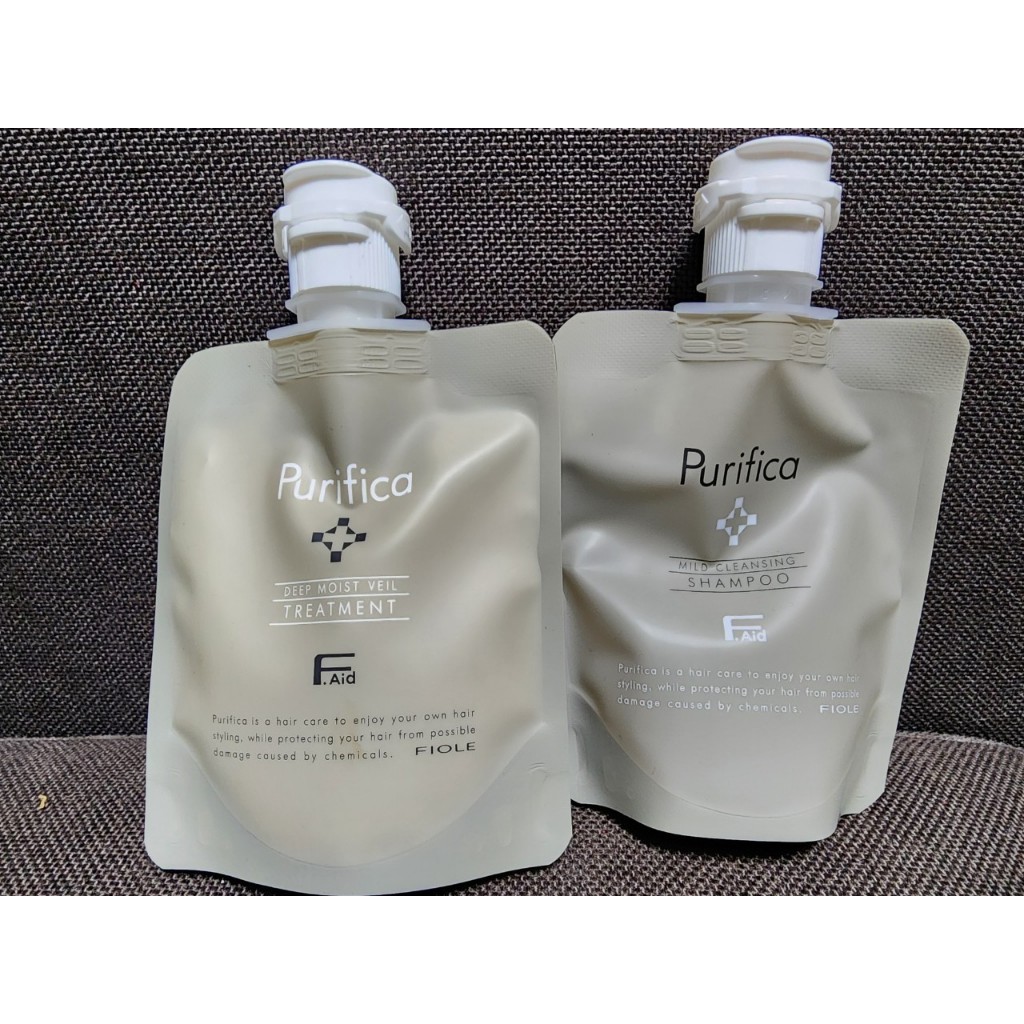 🇯🇵 FIOLE purifica 艾淂洗髮精 艾淂保護膜 輕潤 極潤 100ml 補充包 | 蝦皮購物