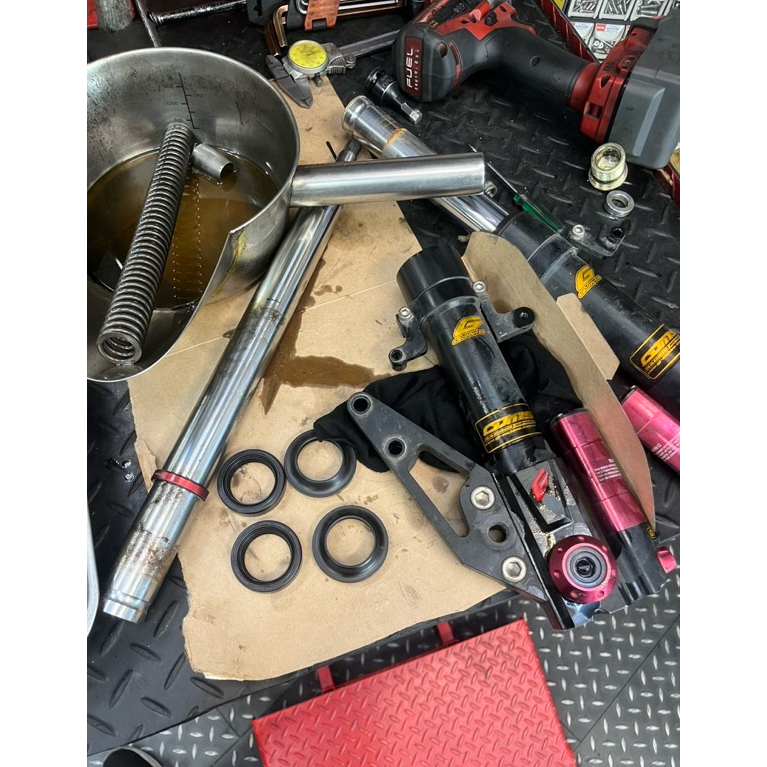 [GJMS 33MM 前叉油封]TCD2000 雷霆S 雷霆 FORCE SMAX 勁戰 前叉保養 耗材更換 前叉油 | 蝦皮購物