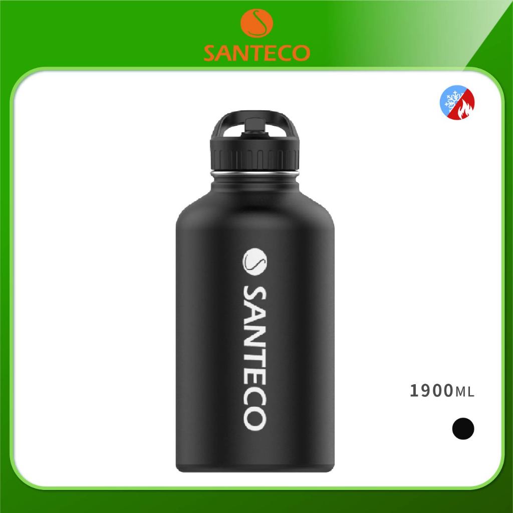 SANTECO 】SOLUND 雙飲運動保溫壺 1900mL 運動水壺 環保杯 大容量水壺 | 蝦皮購物