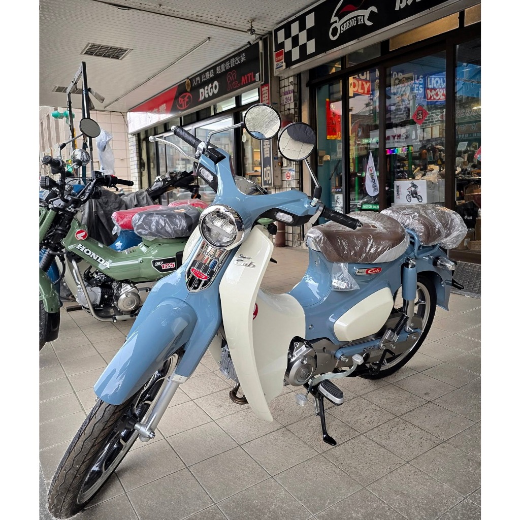 【勝大重機】2024 HONDA SUPER CUB C125 標準版 全新車售價$16.3萬 灰藍 歡迎賞車 | 蝦皮購物