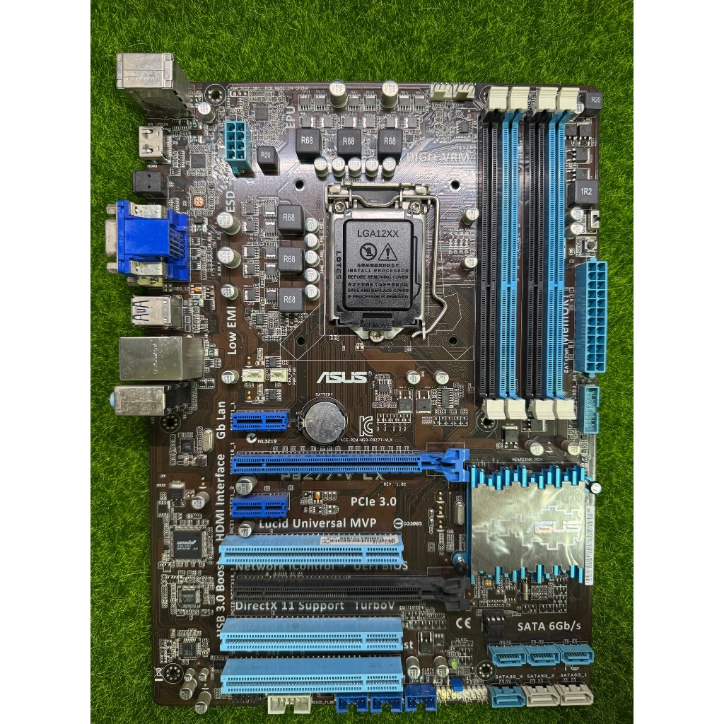 華碩 ASUS P8Z77-V LX 1155主機板 B75 Z77 | 蝦皮購物
