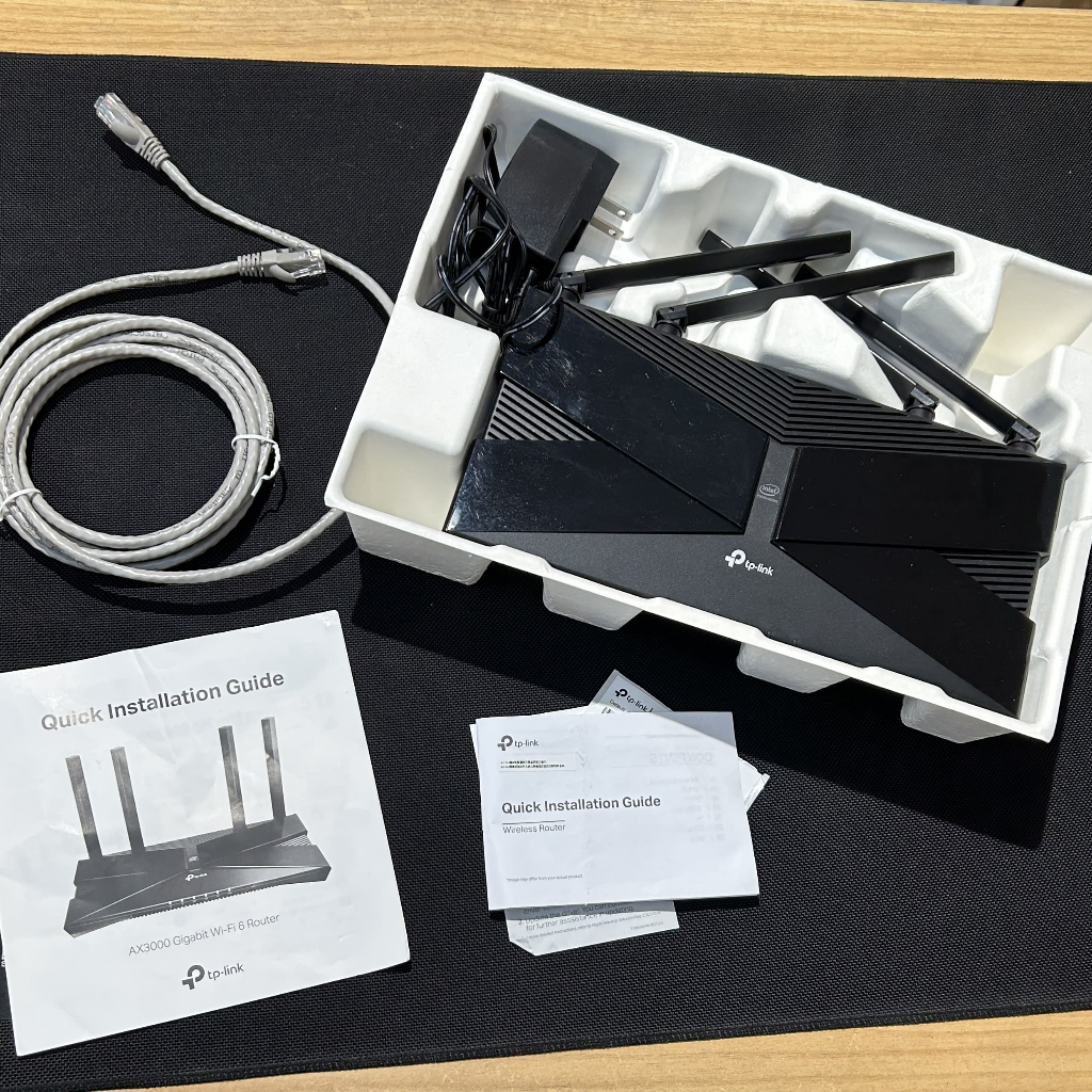 二手便宜賣 Archer AX50 AX3000 雙頻 Gigabit Wi-Fi 6 路由器 / 分享器送網路線 | 蝦皮購物