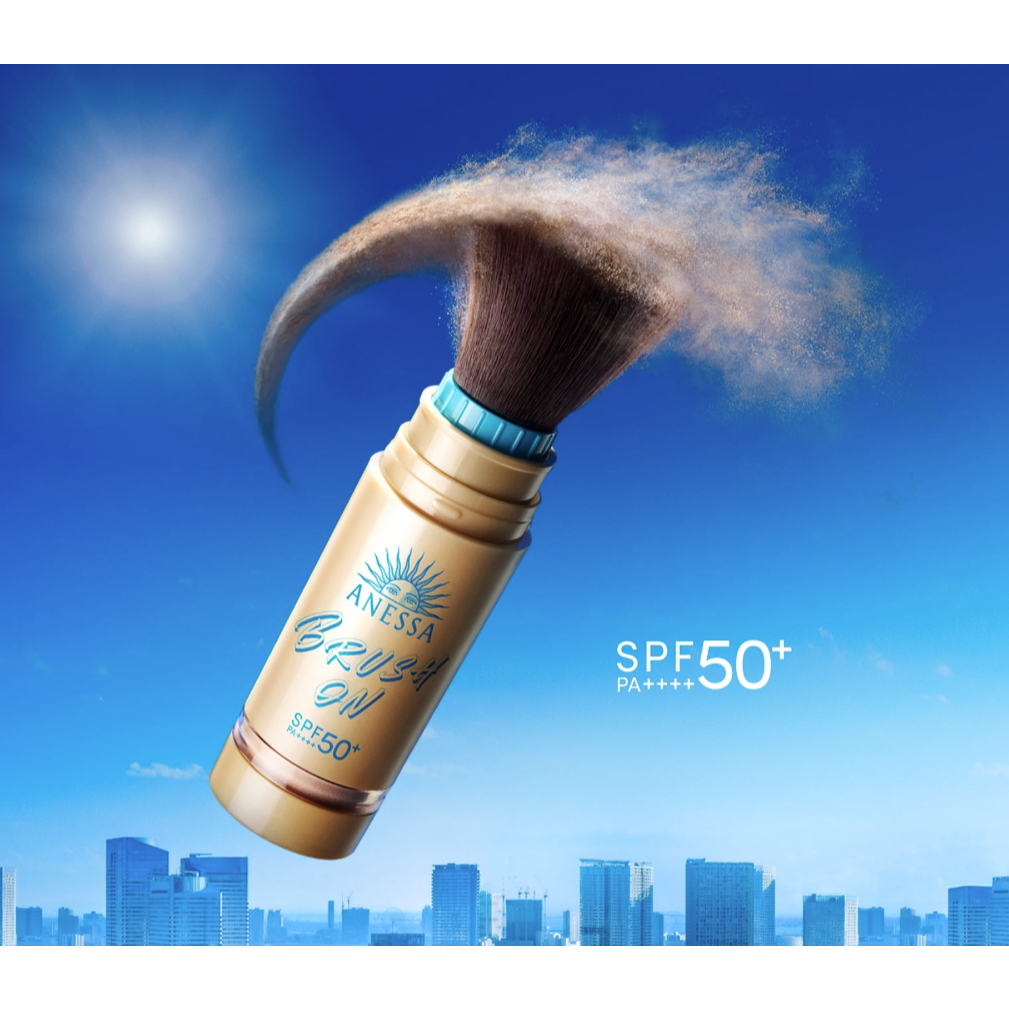[現貨 日本限定]2025日本春夏限定 Anessa Perfect UV Brush-on Powder 防曬粉刷 | 蝦皮購物