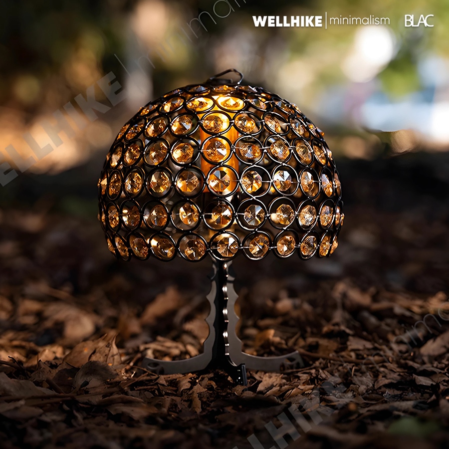 【BLAC黑客】復古穹頂水晶燈罩 適用GoalZero 38explore | 蝦皮購物